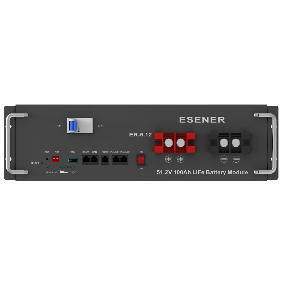 Esener 5,12KWH Lithium Battery 51.2V | Rack Mount