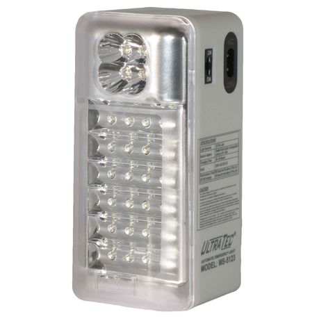 Ultratec - Rechargable Camping or Emergency LED Lantern - White