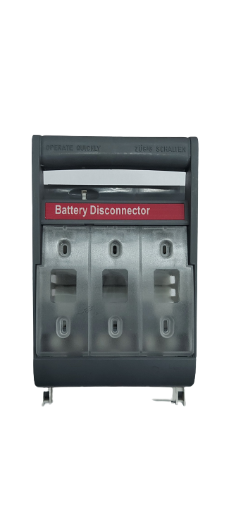 Battery Disconnector | 3 Slot Battery Fuse Disconnector for Ceramic Fu
