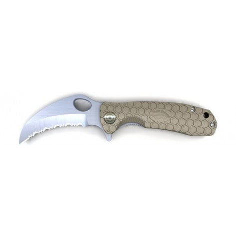 Honey Badger Claw Serrated Folding Knife